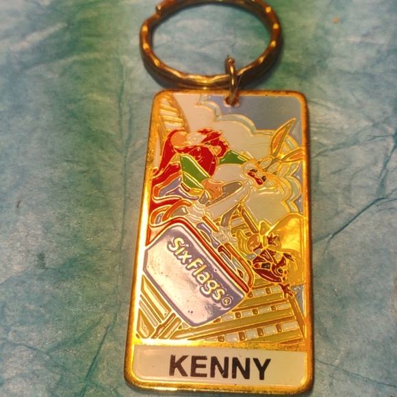 Vintage | Other | Bugs Bunny Six Flag Vintage Keychain | Poshmark